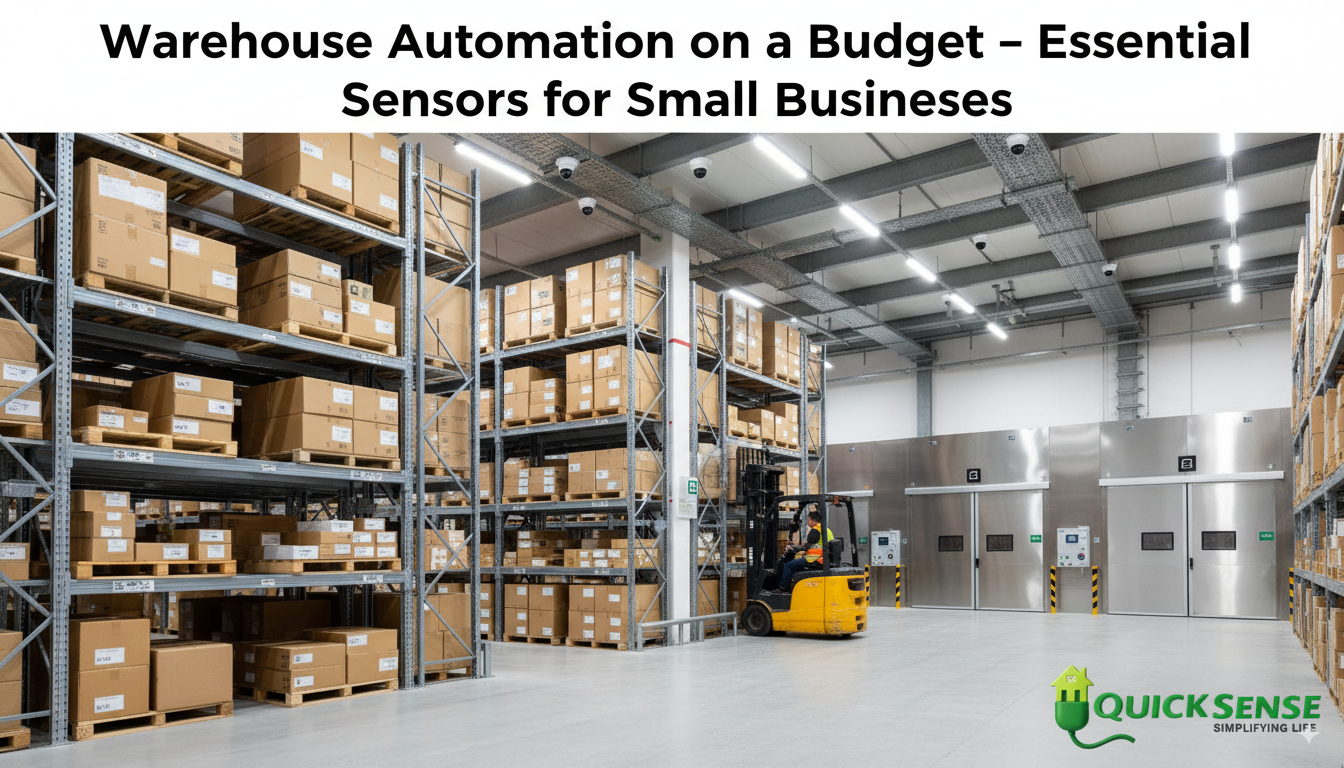 Warehouse Automation on a Budget: Smart Sensors – Quick Sense Innovations