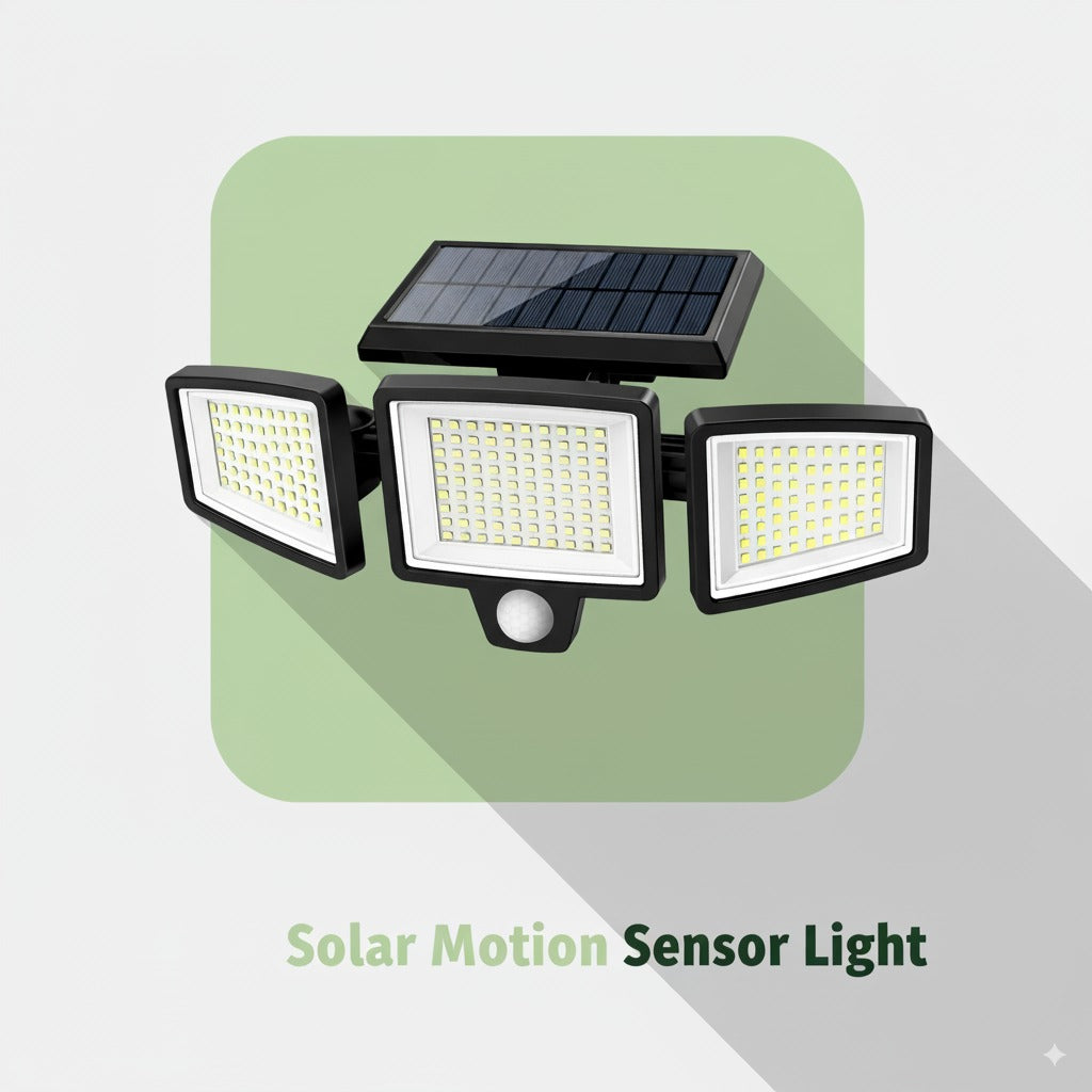 SOLAR MOTION SENSOR LIGHT – Quick Sense Innovations