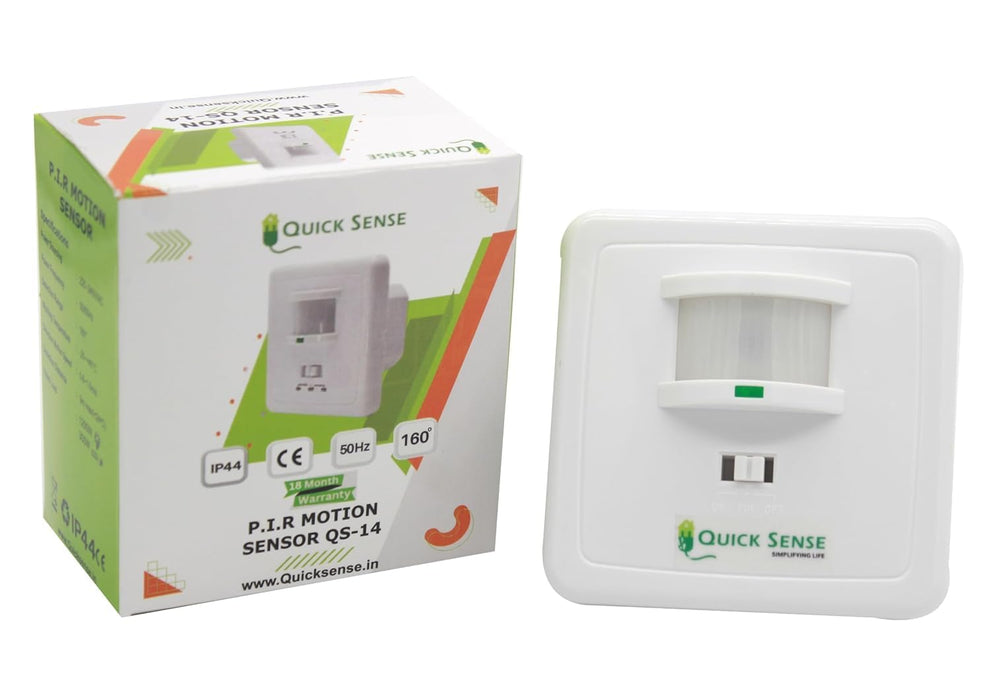 Wall Flush Mount PIR Sensor Qs-14 – Quick Sense Innovations